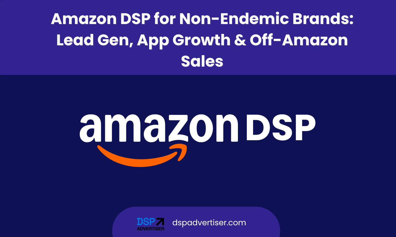 DSP Advertiser - Amazon marketing done remarkably!